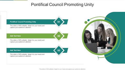 Pontifical Council Promoting Unity In Powerpoint And Google Slides Cpb PPT Slide