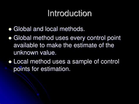 Ppt Spatial Interpolation Powerpoint Presentation Free Download Id