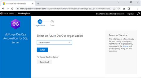 Install The Azure Devops Plugin
