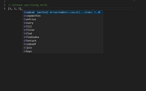 How To Have Intellisense Only Show Clean Javascript · Issue 61 · Microsoftmonaco Editor