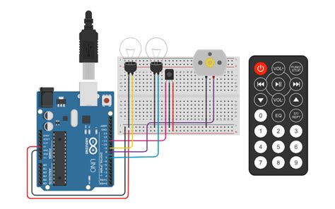 Circuit Design Homeautomationsystemusingirremotereceiver Tinkercad