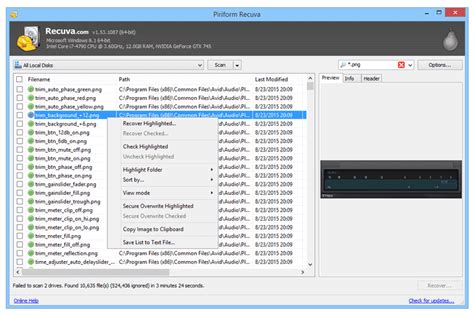 Recuva V1 53 1087 Review A Free File Recovery Tool