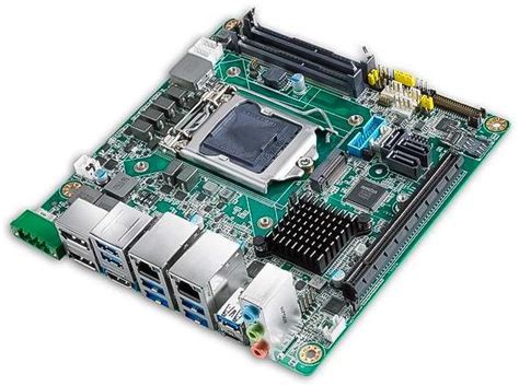 Промышленные материнские платы Mini-ITX | Территория Автоматизации