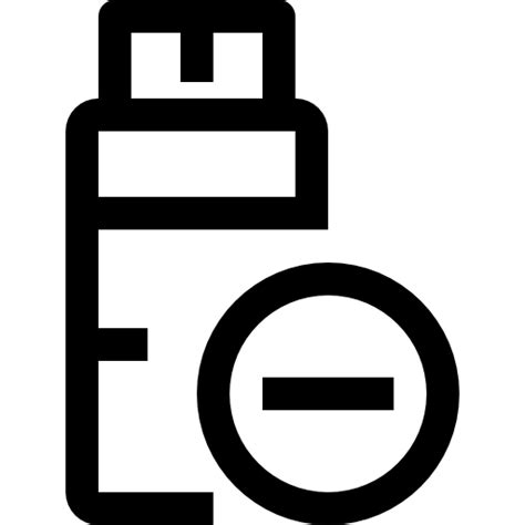 Usb Accurate Lineal Icon