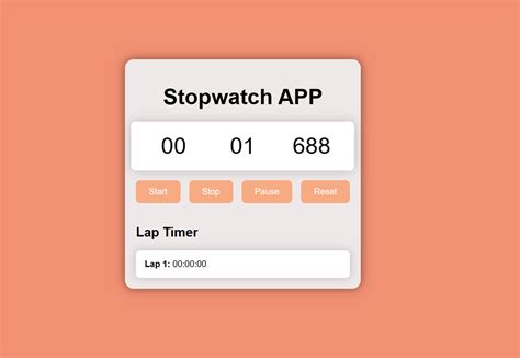 Github Piyush Sristopwatch Using Html Css And Js