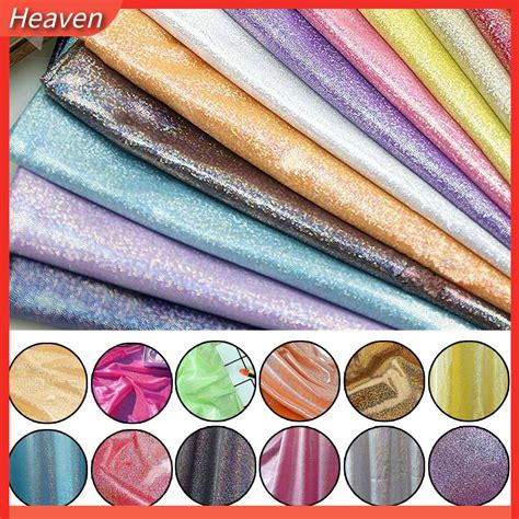 Heaven Glitter Fabric Party Wedding Diy Crafts Glitter Hologram Foil