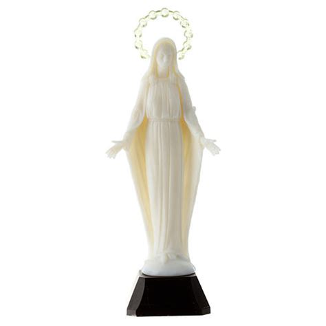 Our Lady Of Miracles Statue Phosphorescent 18 Cm Online Sales On