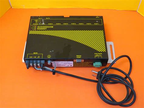 Ruggedcom Rs8000t Hi Sm Ms 8 Port Fiber Optical Ethernet Switch Ebay Ruggedcom Rs8000t Hi Sm Ms 8 Port Fiber Optical Ethernet Switch Ebay