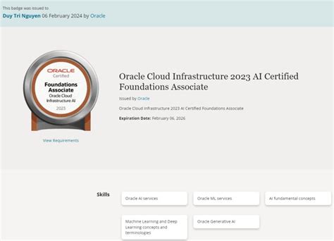 Duy Tri Nguyen On Linkedin Oci Oraclecloud Oracle Oracleuniversity