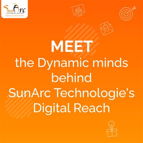 Sunarc Technologies On Linkedin Meet The Dynamic Minds Behind Sunarc