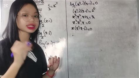 សមីការលោការីត ថ្នាក់ទី11 គណិតវិទ្យា Youtube