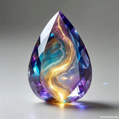 Crystal Soft Diffusion Picture