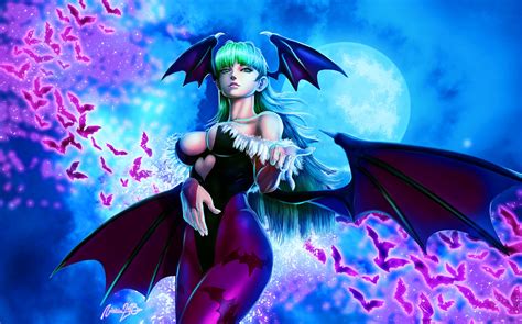 Artstation Morrigan Aensland