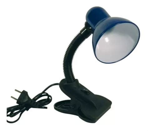 Luminária De Mesa C Garra Mister Cor Da Estrutura Preto