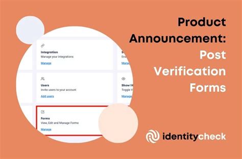 Product Announcement Post Verification Forms Stackgo