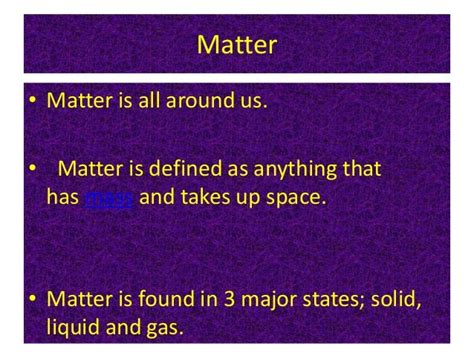 What Does Matter Mean Rareffop