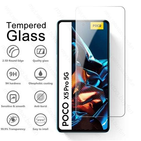 Jual POCO X7 X6 X5 PRO 5G X3 GT X3 NFC TEMPERED GLASS CLEAR SCREEN LAYAR ANTI GORES KACA