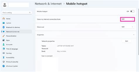 How To Turn On The Mobile Hotspot On A Windows 11 Pc