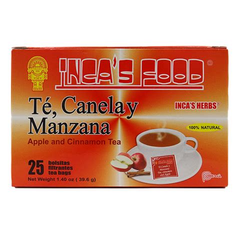 Apple And Cinnamon Tea 25pk 1 4oz 39 6g Peimco