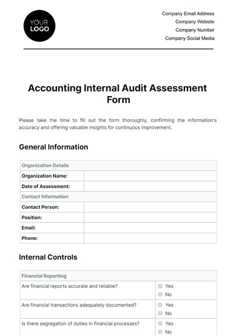 Page 4 Free Assessment Form Templates To Edit Online