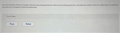 solved as a line function finance includes internal
