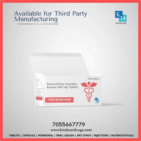 Pentoxifylline Extended Release 400 Mg Tablets At ₹ 200 Stripe Pentoxifylline Tablet In