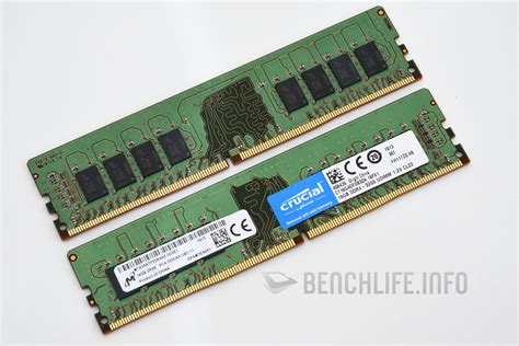 Crucial GB DDR UDIMM BenchLife Info