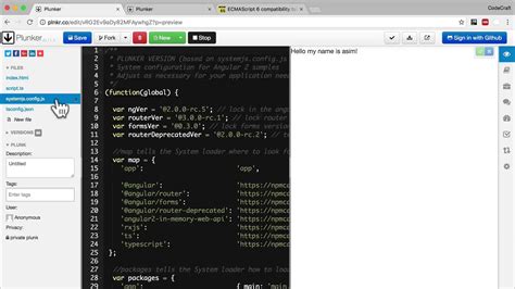 ep 1 1 angular quickstart plunker [depreciated] youtube