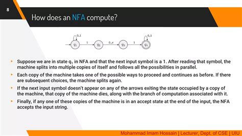 toc 4 non deterministic finite automata ppt