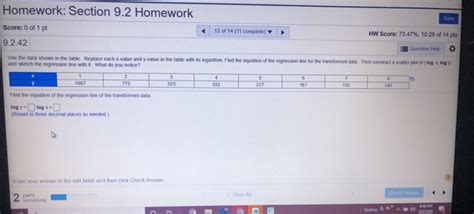 Solved Homework Section 9 2 Homework Save Score 0 Of 1 Pt