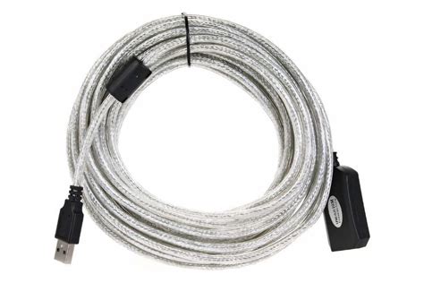 Кабель адаптер Vcom Usb2 0 Repeater удлинительный активный Am Af 10м Vus7049 10m выгодная