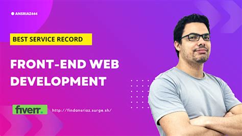 Do Frontend Web Development Using Html Css Javascript Expert Developer
