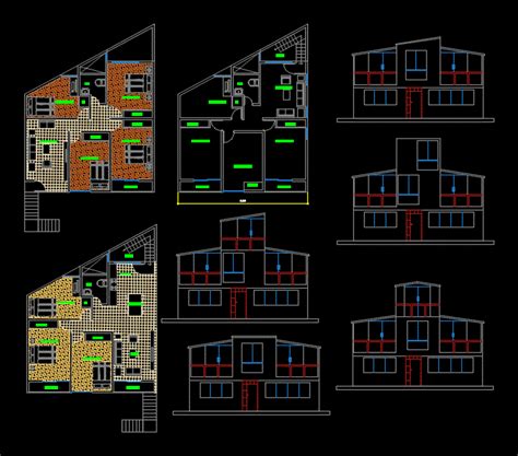 Electrical Installation House Dwg Block For Autocad • Designs Cad