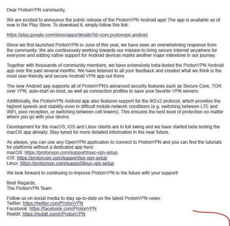 The Protonvpn Android App Is Now Available Worldwide Rprotonmail