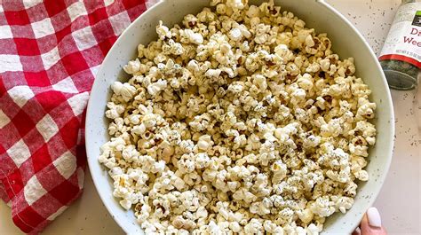 Ranch Seasoned Stovetop Popcorn Recipe