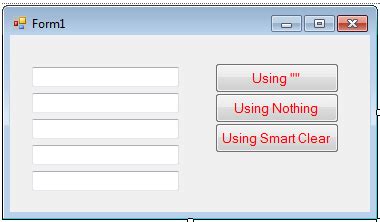 Clear Textbox SourceCodester
