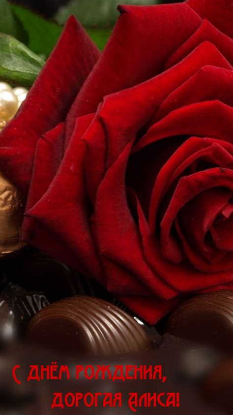 С днём рождения дорогая Алиса