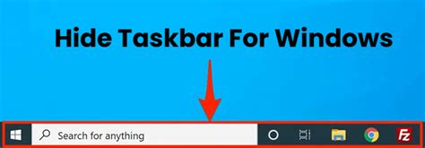 How To Hide The Taskbar In Windows 11 And 10 6 Simple Methods Airdroid