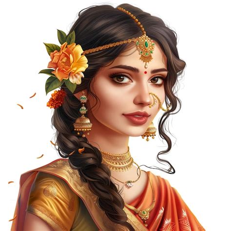 Premium Psd Teej Background Concept Indian Illustration Realistic