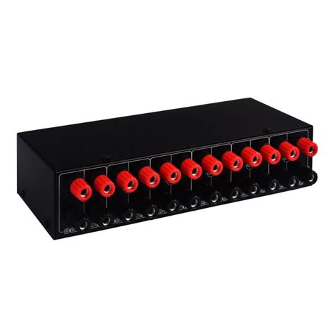 linepaudio b037 amplifier speaker selector amplifier speaker switcher enables 3 input and 3