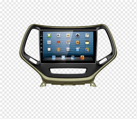 2014 지프 체로키 지프 그랜드 체로키 지프 컴퍼스 지프 커맨더 Xk 지프 지프 내비게이션 한 머신 전자 제품 자동차 네비게이션 바 Png Pngwing