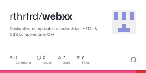 webxx declarative composable and fast html css components r cpp