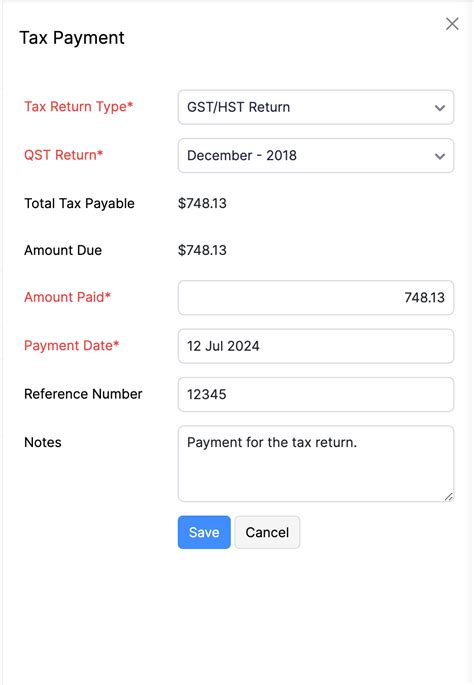 Canada Gst Hst Returns Help Zoho Books