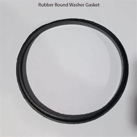 8 Mm Black Round Rubber Washer For Industrial At Rs 50 Piece In Mumbai