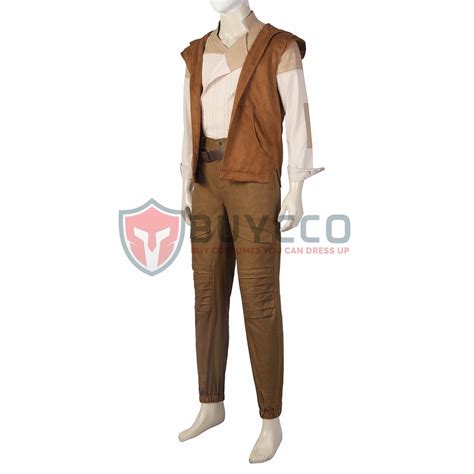 Andor Season 1 Captain Cassian Andor Cosplay Costume Brown Suit With Vest