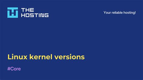 Linux Kernel Versions