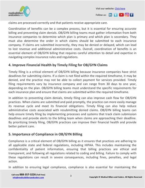 PPT Understanding Key Elements Of OB GYN Billing PowerPoint Presentation ID