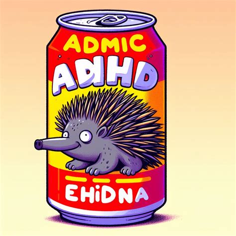 Adhd Ehidna Just Visited You R Dalle2