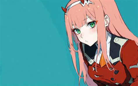 Zero Two Darling In The Franxx 4k Wallpapers And Backgrounds Free 4k