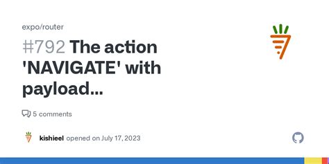 The Action NAVIGATE With Payload Name StartScreen Was Not